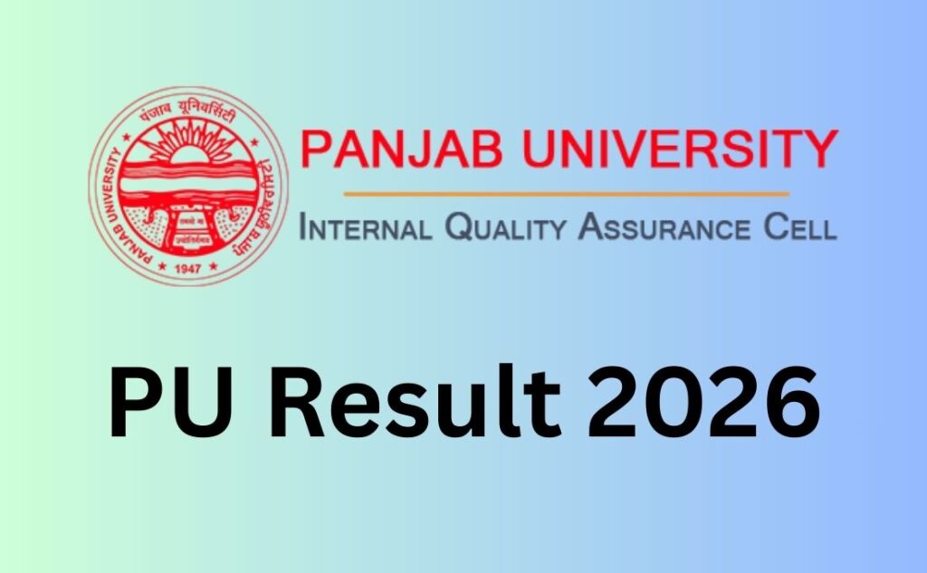 PU Result 2026 Out @puchd.ac.in, Check Panjab University Result Here ...